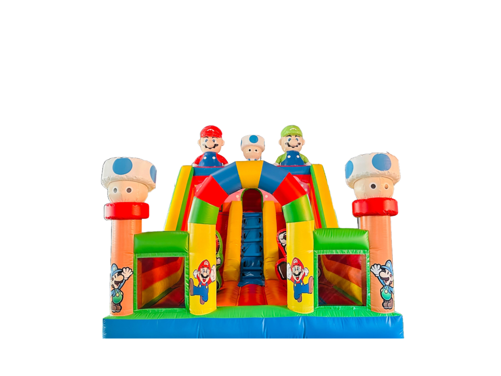 Hüpfburg Super Mario für unvergessliche Events - Bounce King Hüpfburg ...